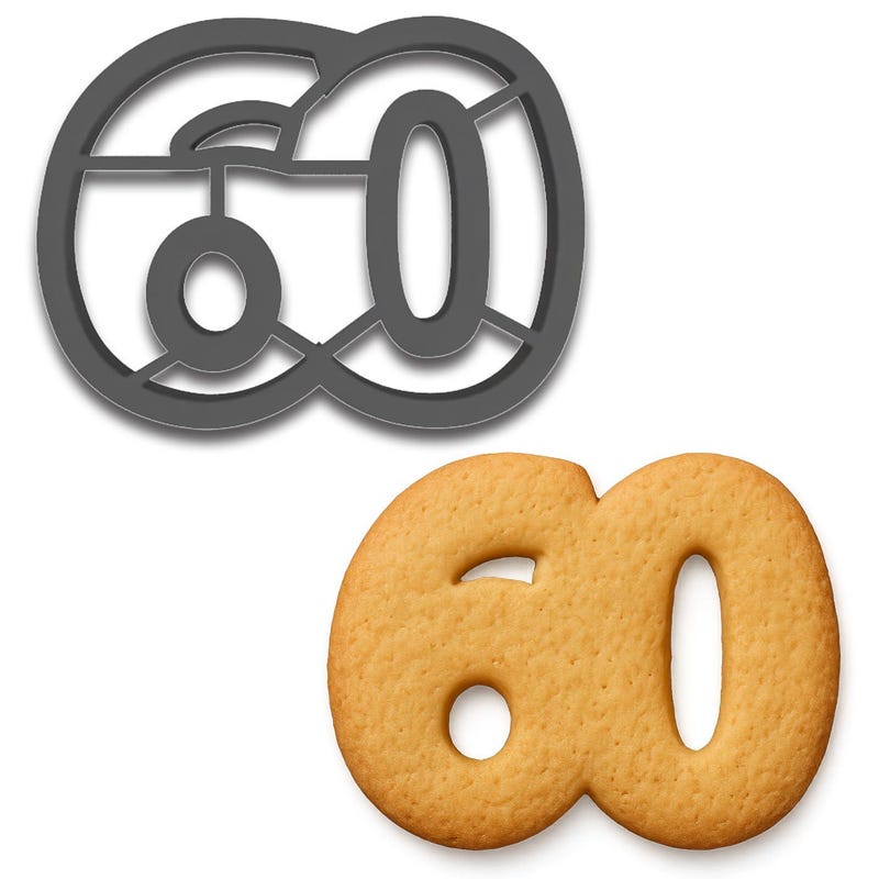 60th Birthday Cookies - Etsy