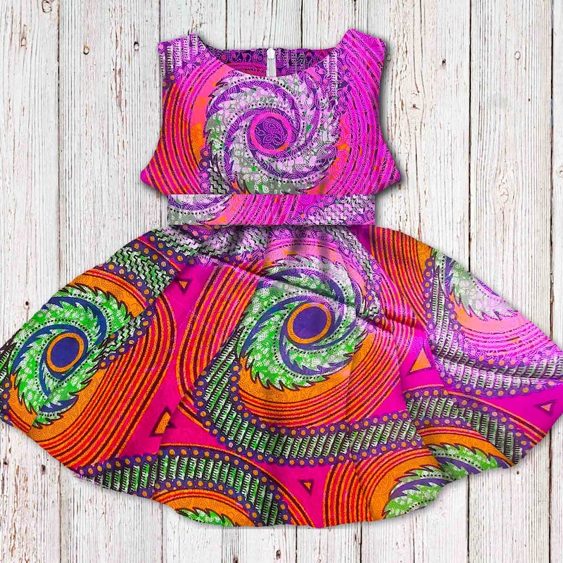 Pink African Dress - Etsy