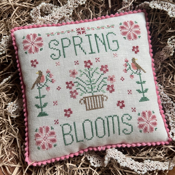 Spring Cross Stitch - Etsy