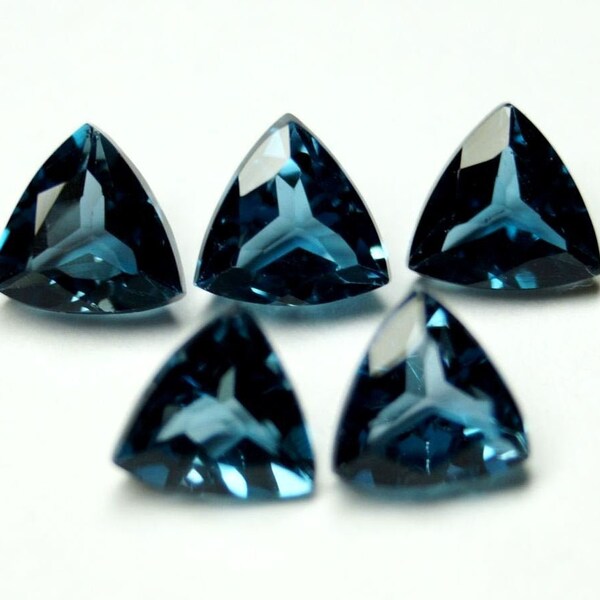 Blue Triangle Stone - Etsy