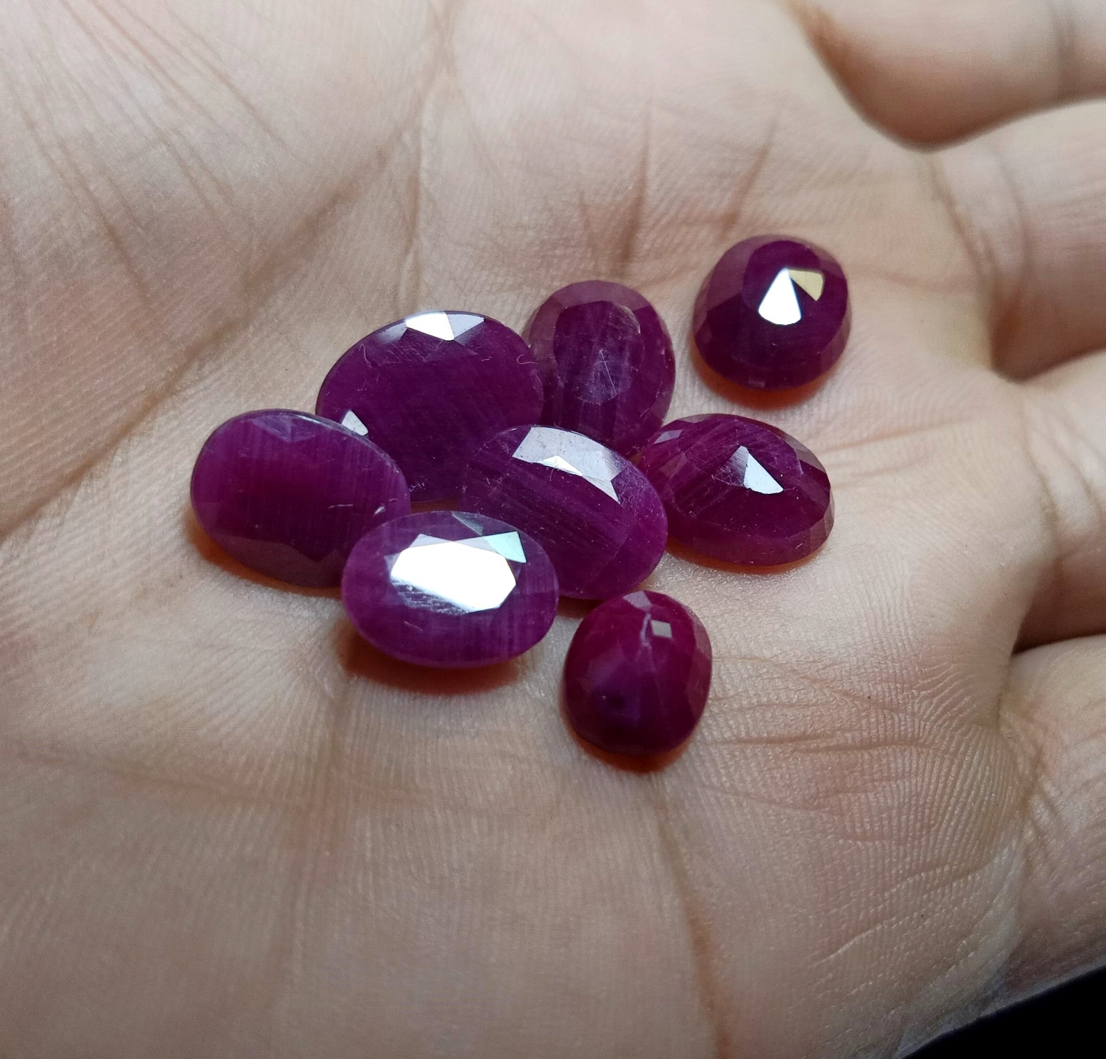 Natural African Ruby Gemstone Ruby Cut Stone Ruby Stone | Etsy