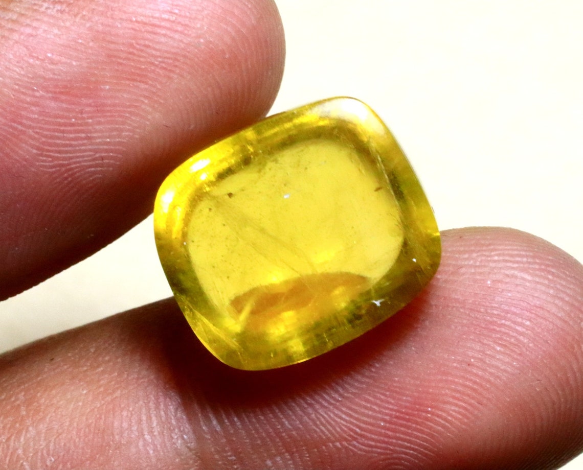 23.80 Cts Yellow Aquamarine Cabochon Yellow Aquamarine | Etsy