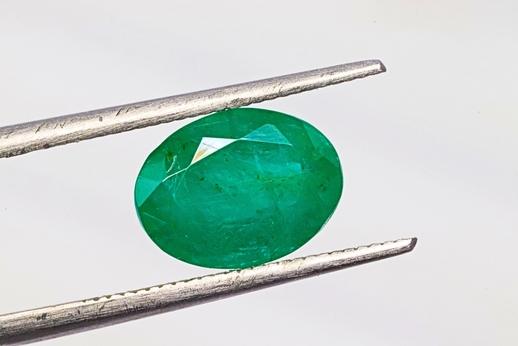 Natural Emerald Stone 2.80 Cts Faceted Emerald Stone Loose | Etsy