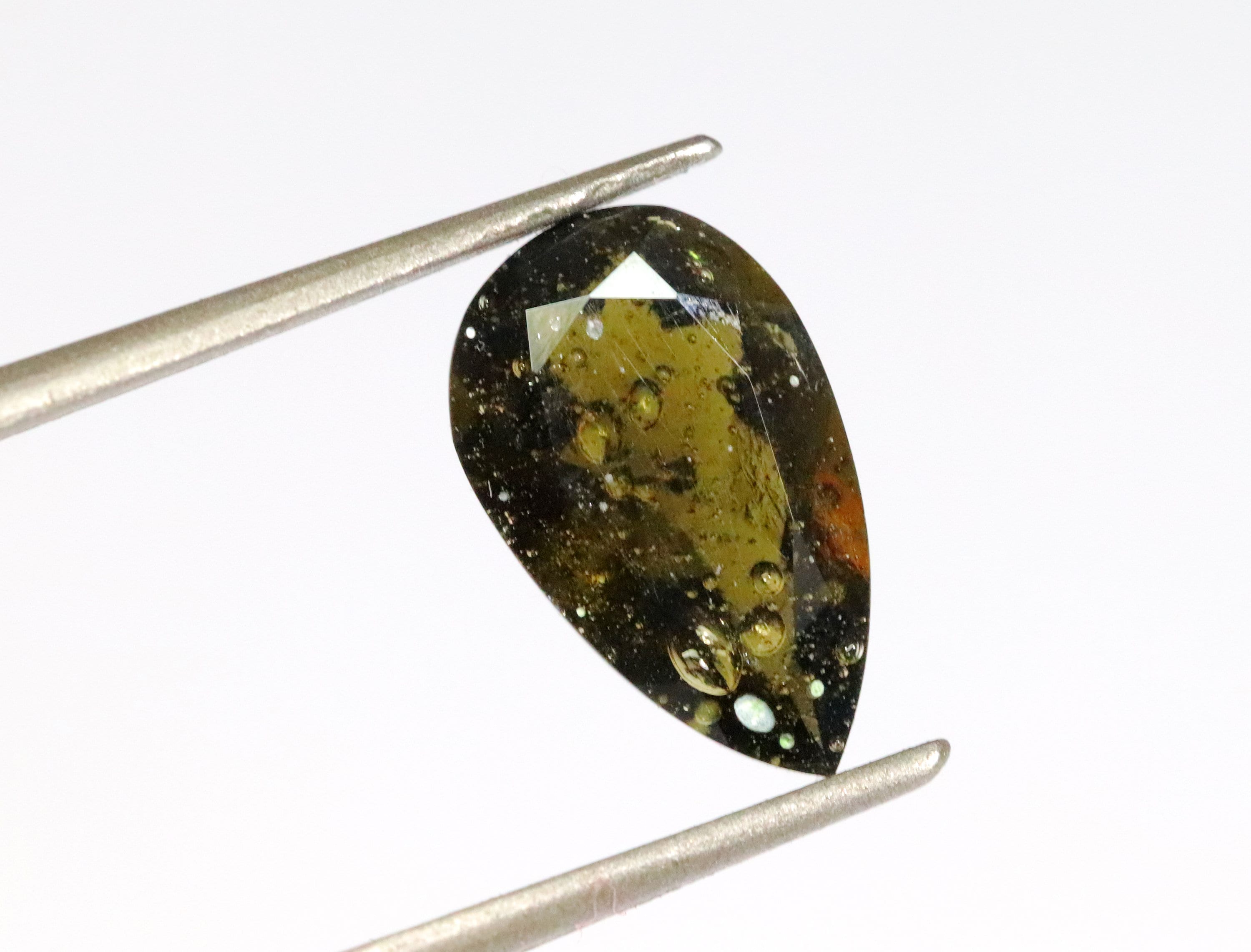 Natural Tektite Moldavite Gemstone Moldavite Cut Stone | Etsy