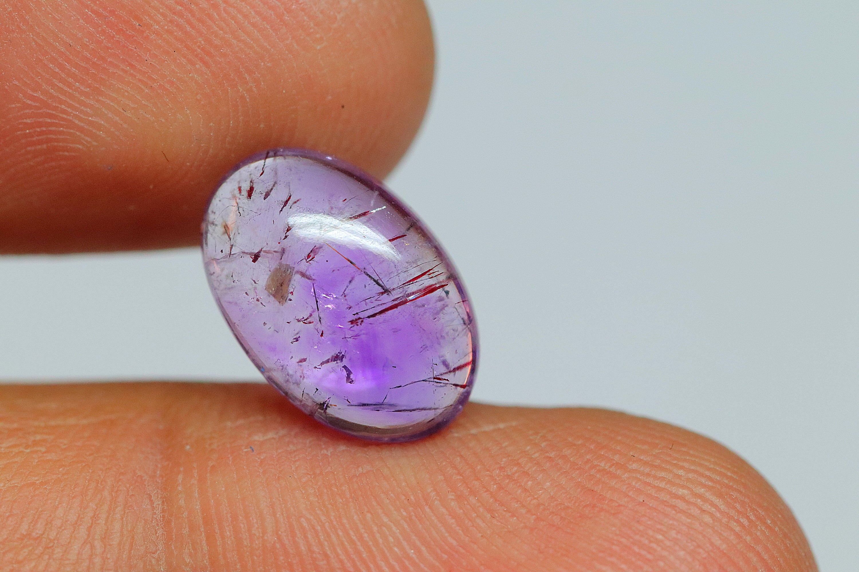 Super Seven Stone Super 7 Stone Loose Gemstone Oval | Etsy