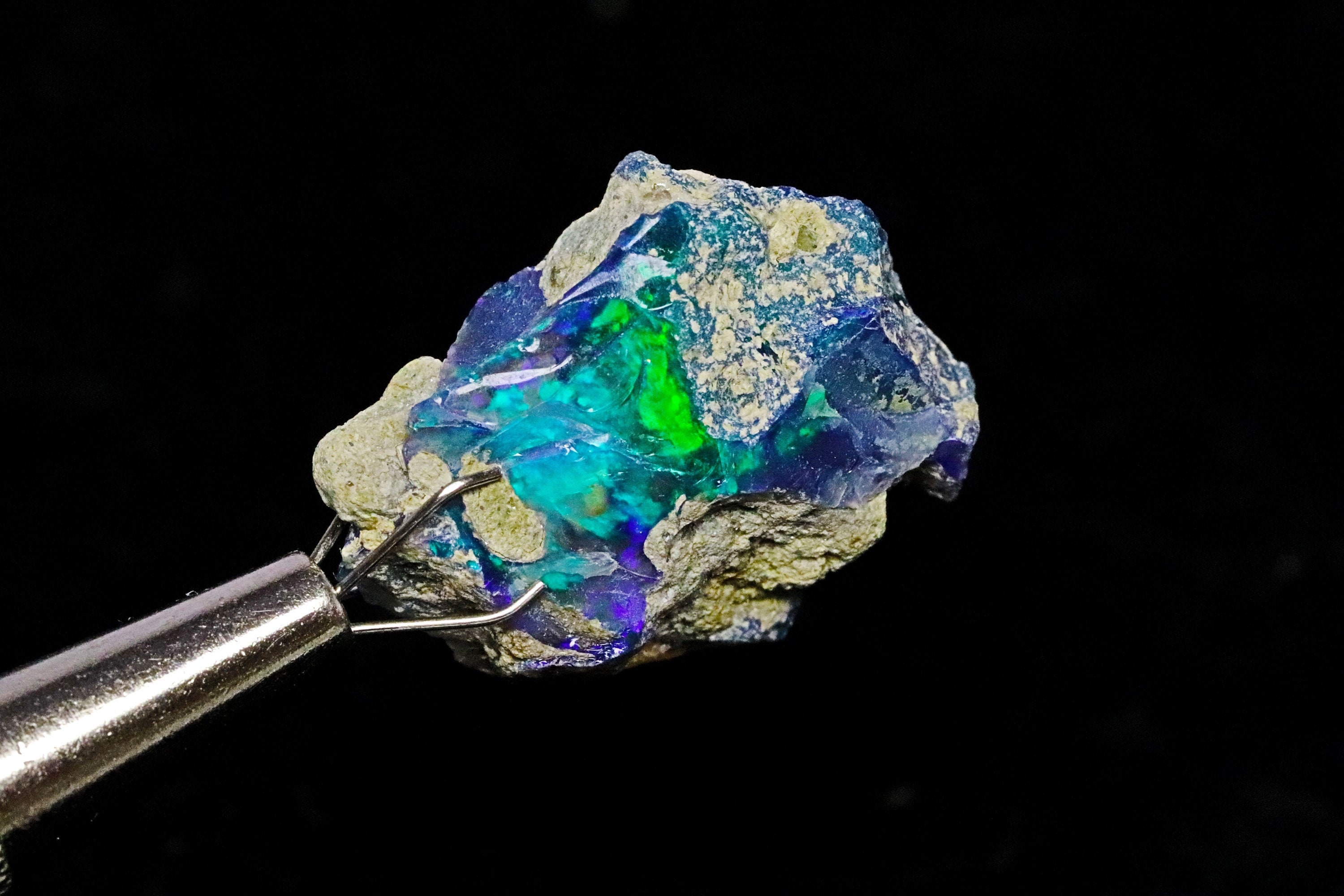 Äthiopischer Schwarzer Opal Rohstein Opal Rohstein Opal | Etsy