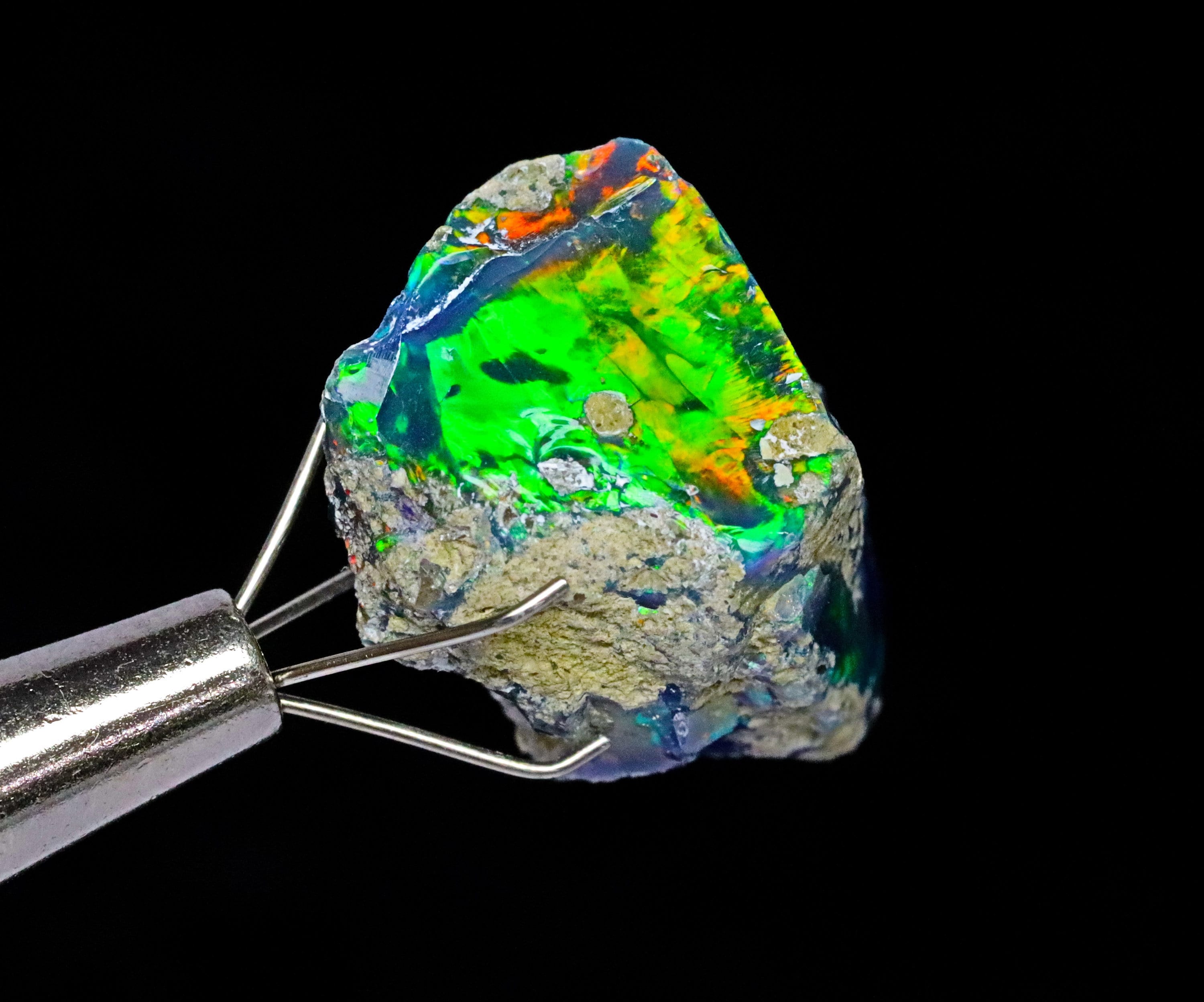 Natural Black Opal Rough Gemstone Raw Opal Stone Black Opal | Etsy