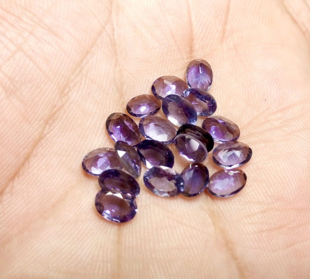 AAA Grade 19 Pieces ON SALE Iolite Cut Stone, Faceted Iolite Gemstone ...