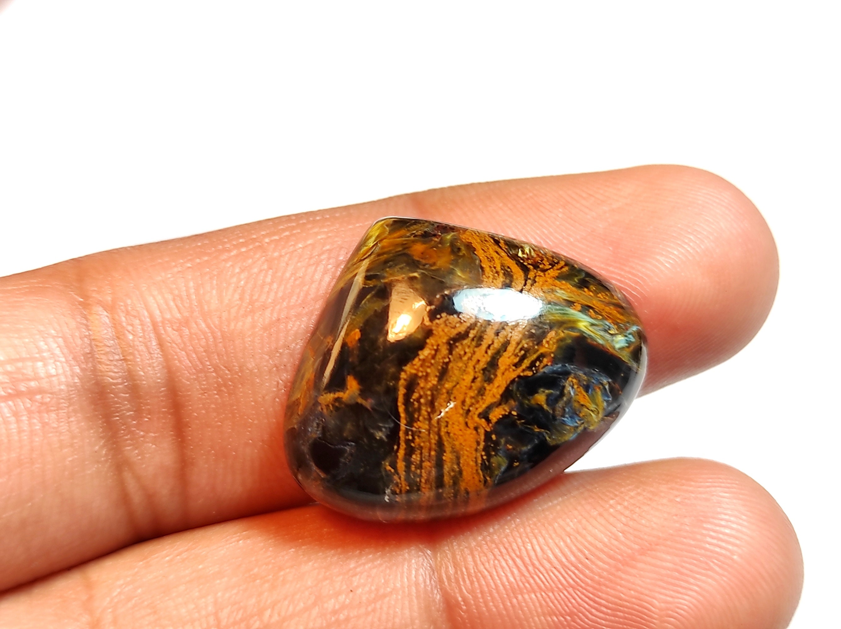 Natural Brown Pietersite Gemstone Fancy Shape Pietersite | Etsy