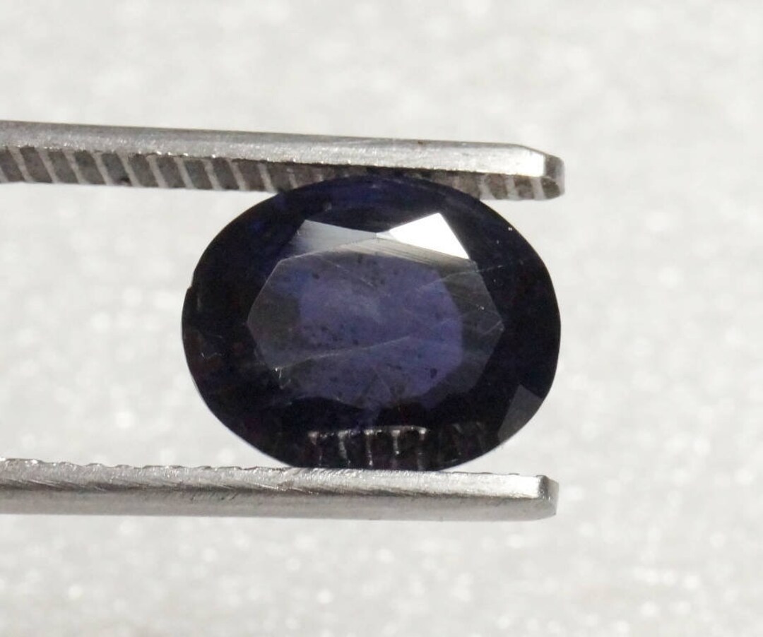 Iolite Faceted Gemstone Iolite Oval Cut 11x9x6.5mm Oval Cut Iolite ...