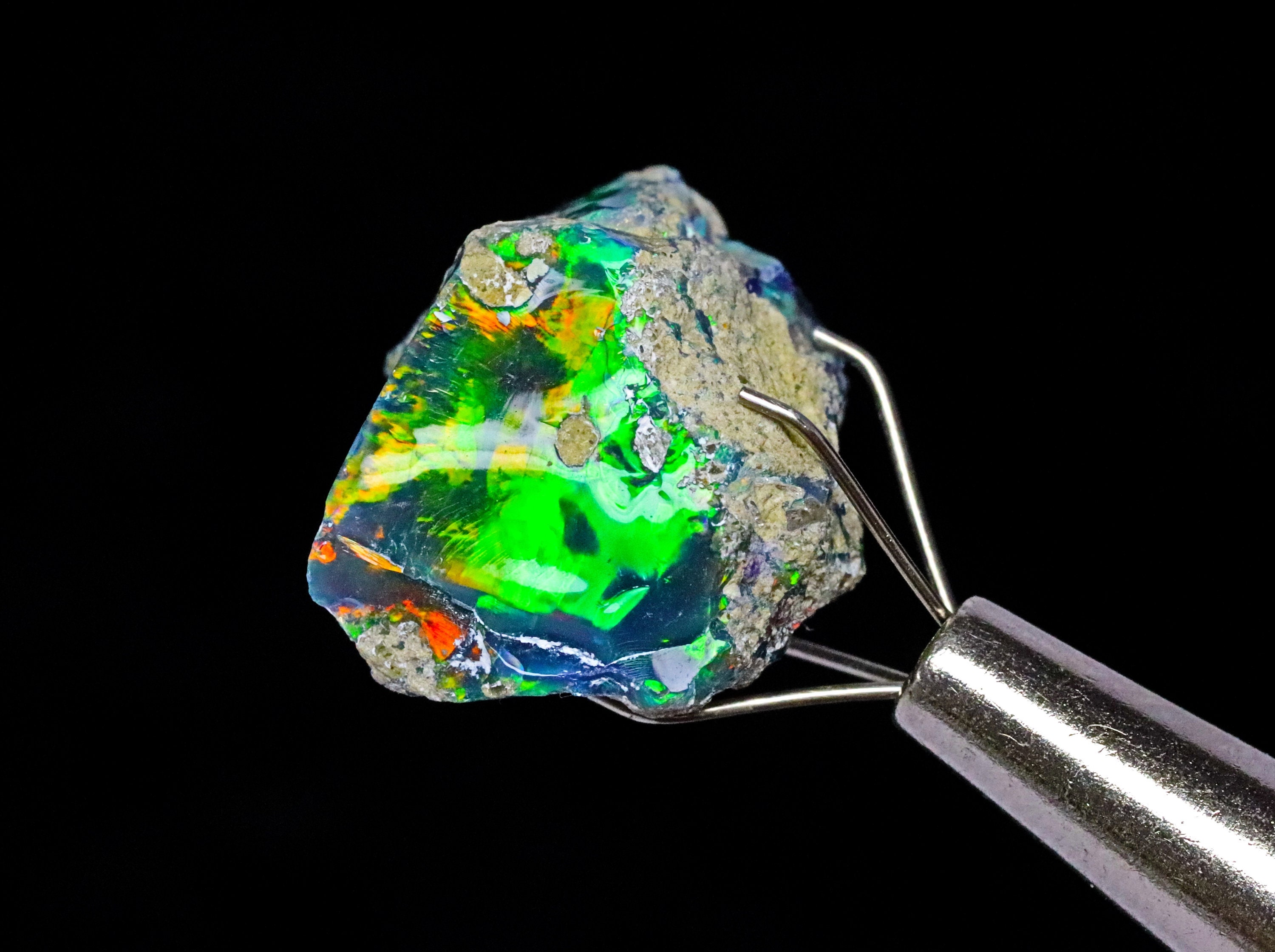 Natural Black Opal Rough Gemstone Raw Opal Stone Black Opal | Etsy