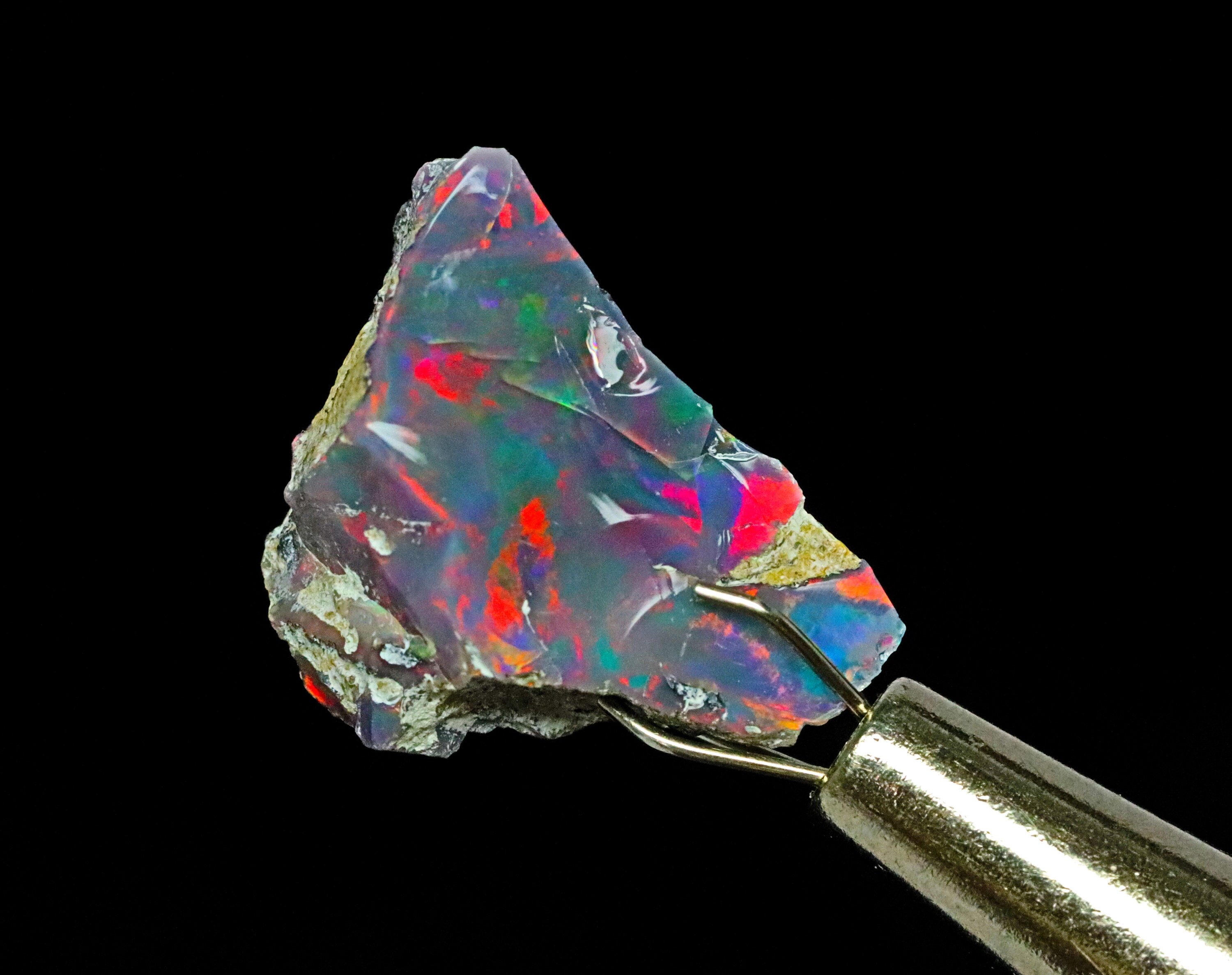 Black Opal Rough Gemstone Black Opal Raw Stone Opal Polished | Etsy