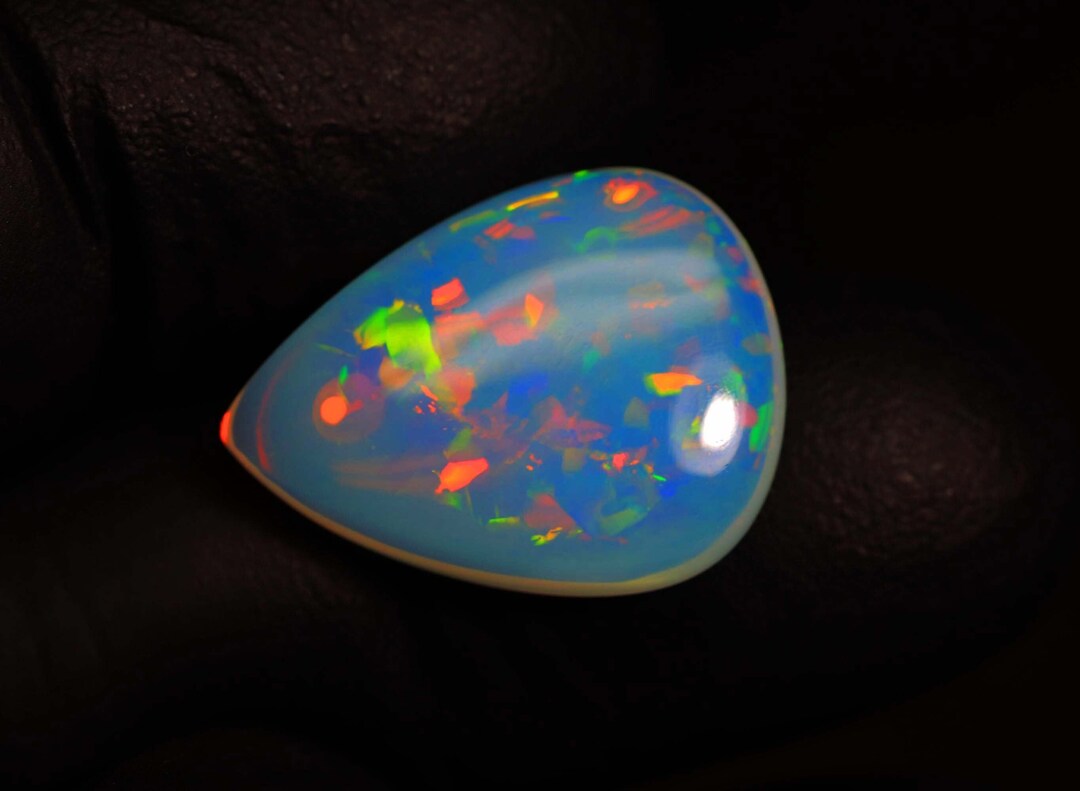 10.20 Carat Big Size Opal Stone Welo Fire Opal Cabochon Ethiopian Opal ...