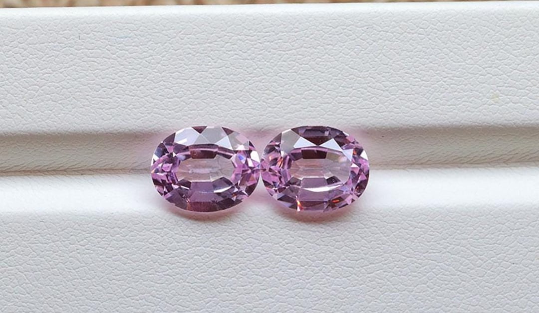Lab Grown Pink Sapphire Gemstone - Faceted Pink Sapphire Gems ...