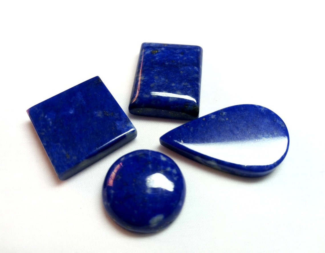 Lapis Lazuli Edelstein Blauer Lapis Lazuli Cabochon Lapis | Etsy