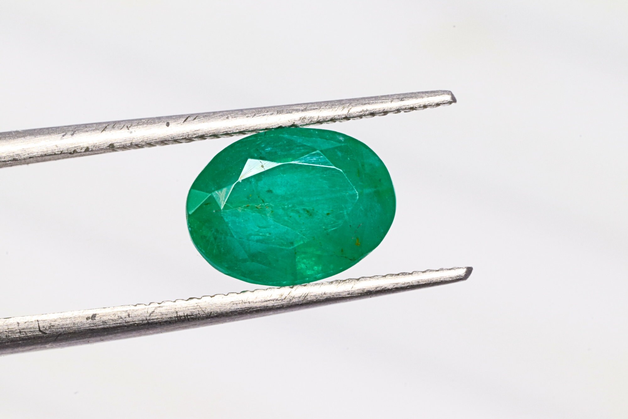 Natural Emerald Stone 2.80 Cts Faceted Emerald Stone Loose | Etsy