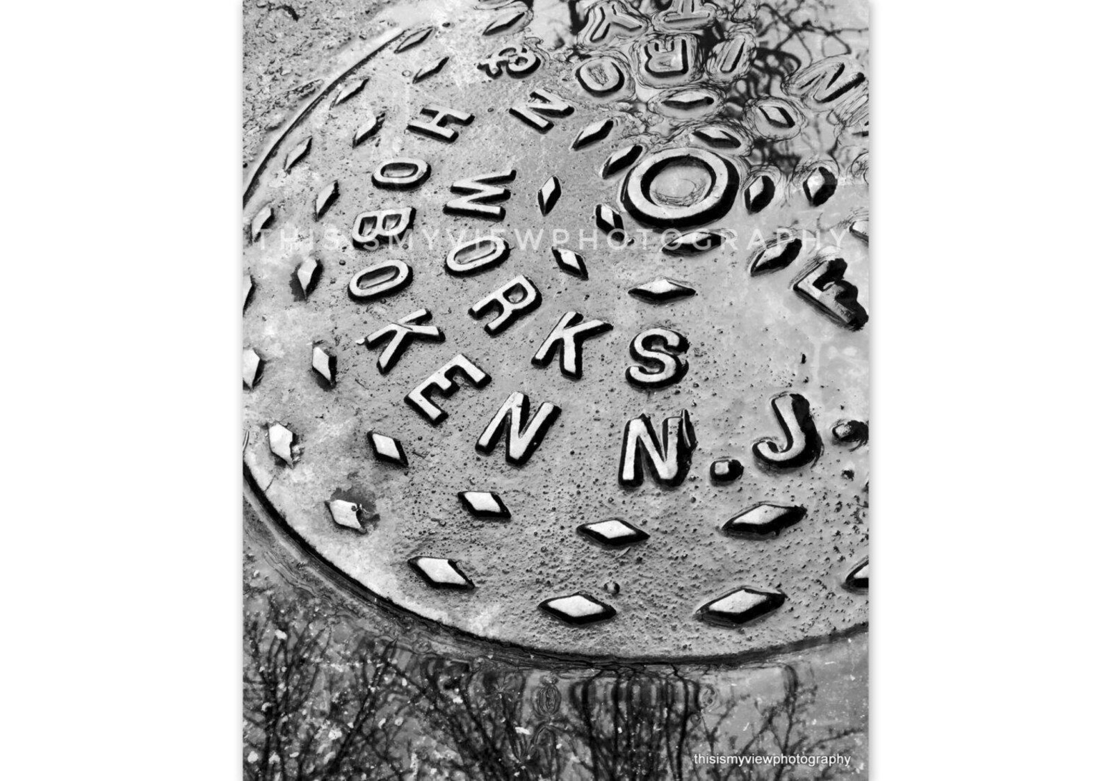 Old Grid, Hoboken Iron Works, Original Photograph - Etsy