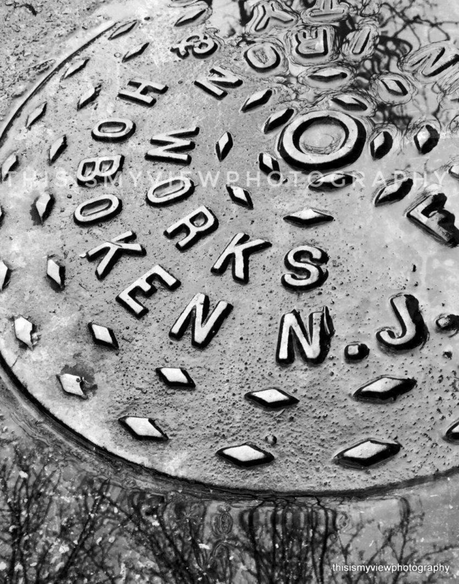 Old Grid, Hoboken Iron Works, Original Photograph - Etsy