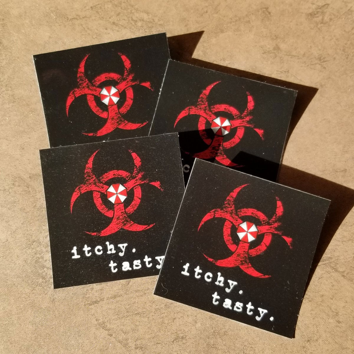 Resident Evil/biohazard Quote itchy. Tasty. | Etsy UK