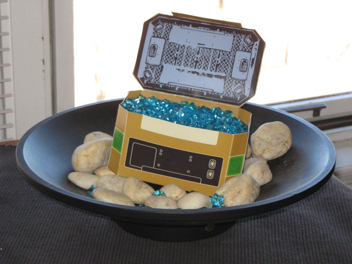 Destiny-inspired Papercraft Make Your Own Golden Chest | Etsy