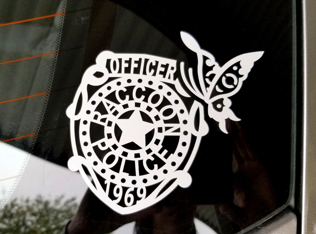 Resident Evil - RCPD Badge With Ada's Butterfly Decal - Etsy