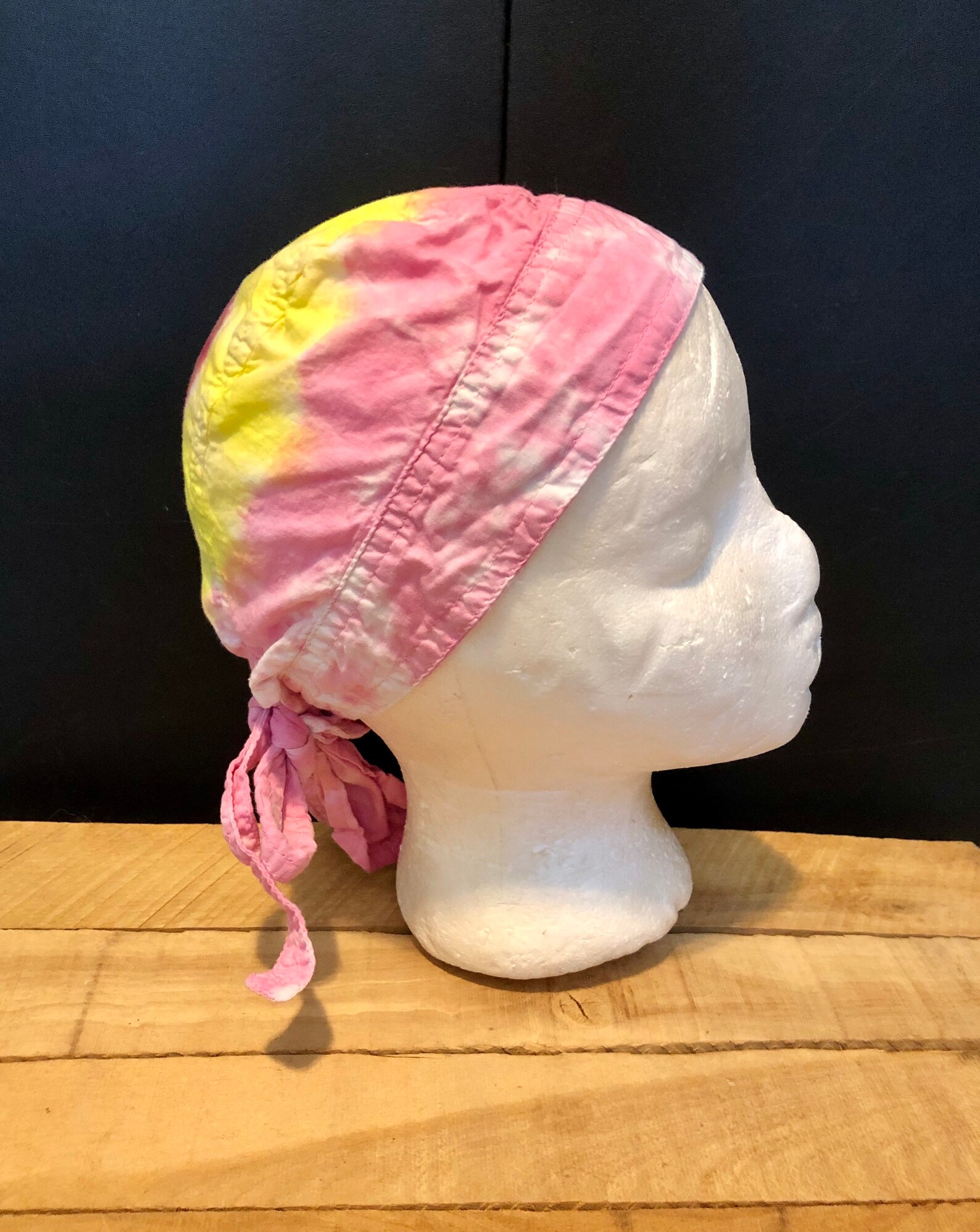 Tie Dyed Durag/ Headwrap/ Do-rag/ Surgical Cap. Sunflower and - Etsy