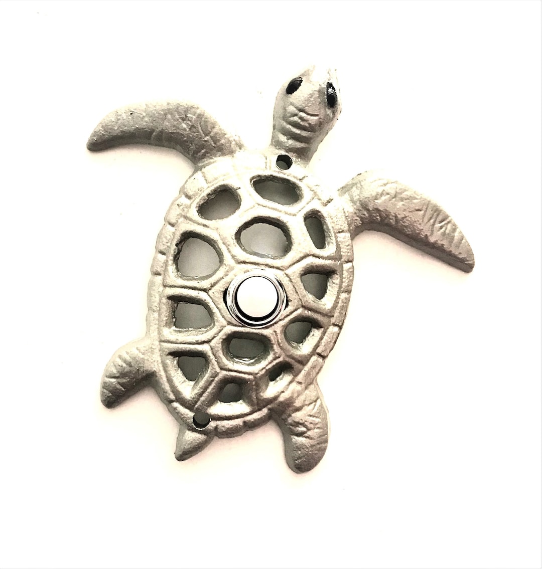 Turtle - Doorbell - Nickel/silver Finish - 3D Design - Etsy