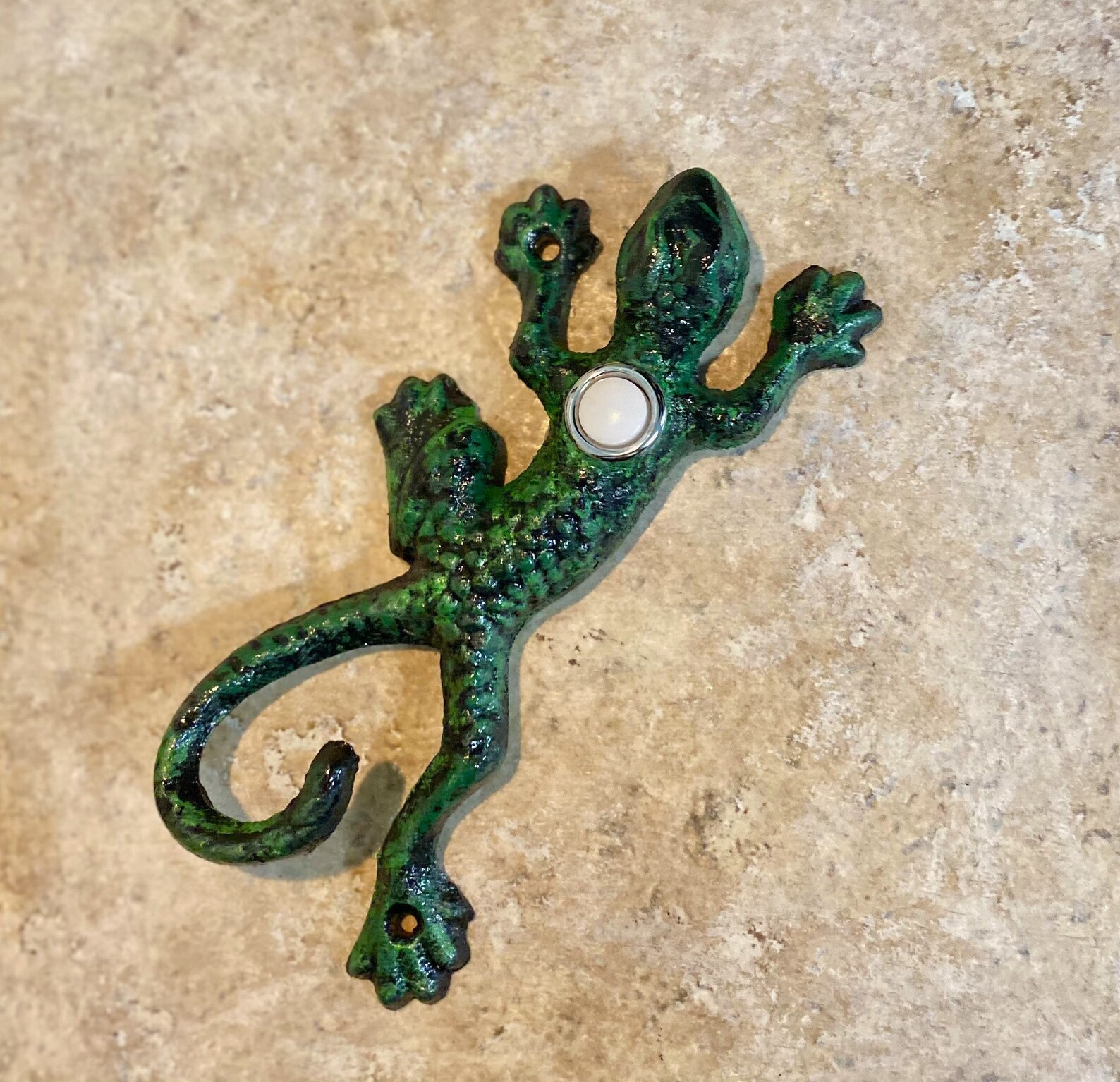 Doorbell Cover Plate - Lizard - 3D - Cast Iron - Etsy