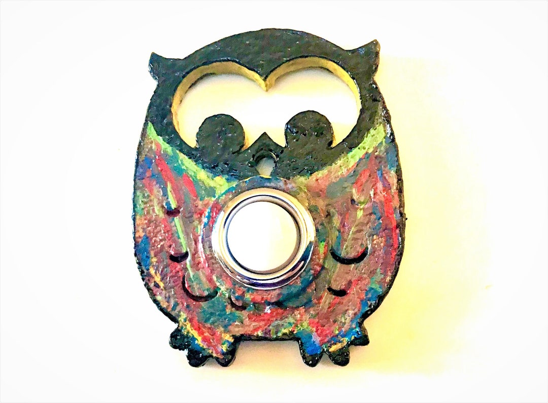OWL DOORBELL Colorful - Etsy