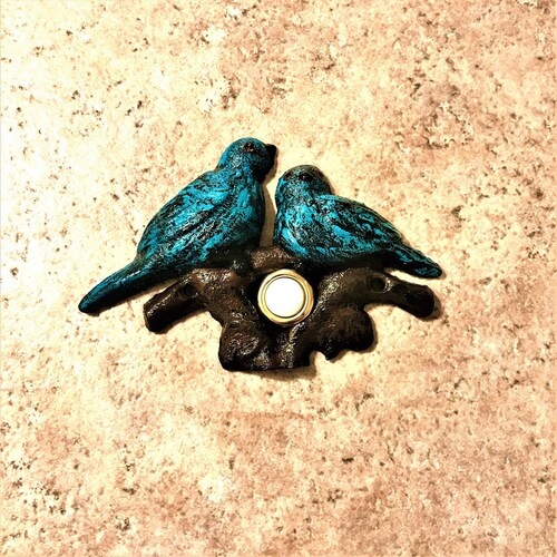 Doorbell Bird Theme Cast Iron - Etsy