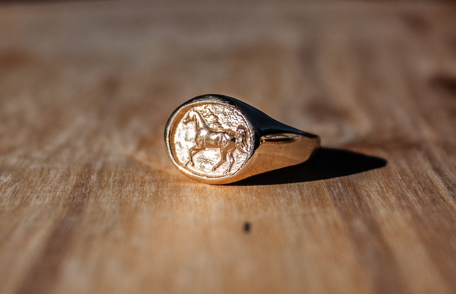 Silver Horse Ring Unisex Equestrian Ring Animal Ring Made of | Etsy