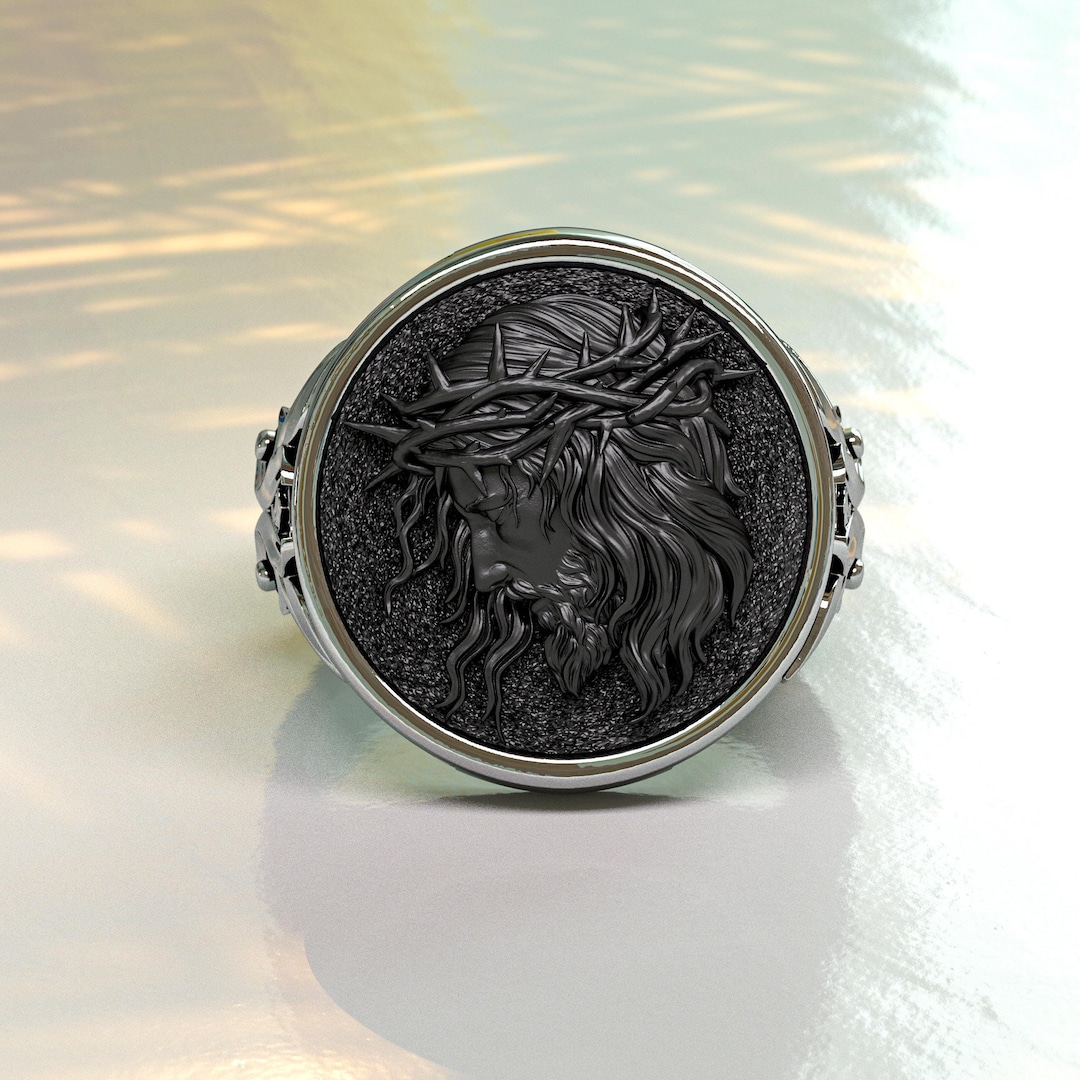 Jesus Christ Crown of Thorns Made of Sterling Silver - Etsy