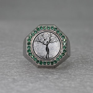 Tree of Knowledge in Silver, the Tree of Life in the Kabbalah is Also ...