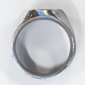 Signet Ring, Nautical Anchor Ring, Comfortable and Strong Built, Pinky ...