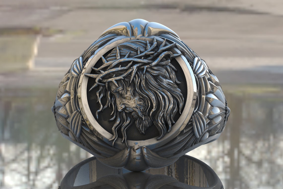 Jesus Christ Crown of Thorns Made of Sterling Silver - Etsy