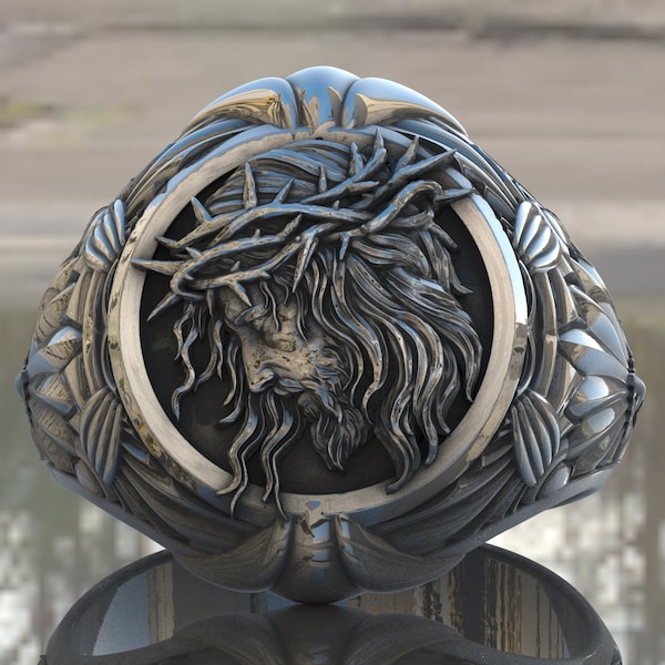 Jesus Ring - Etsy