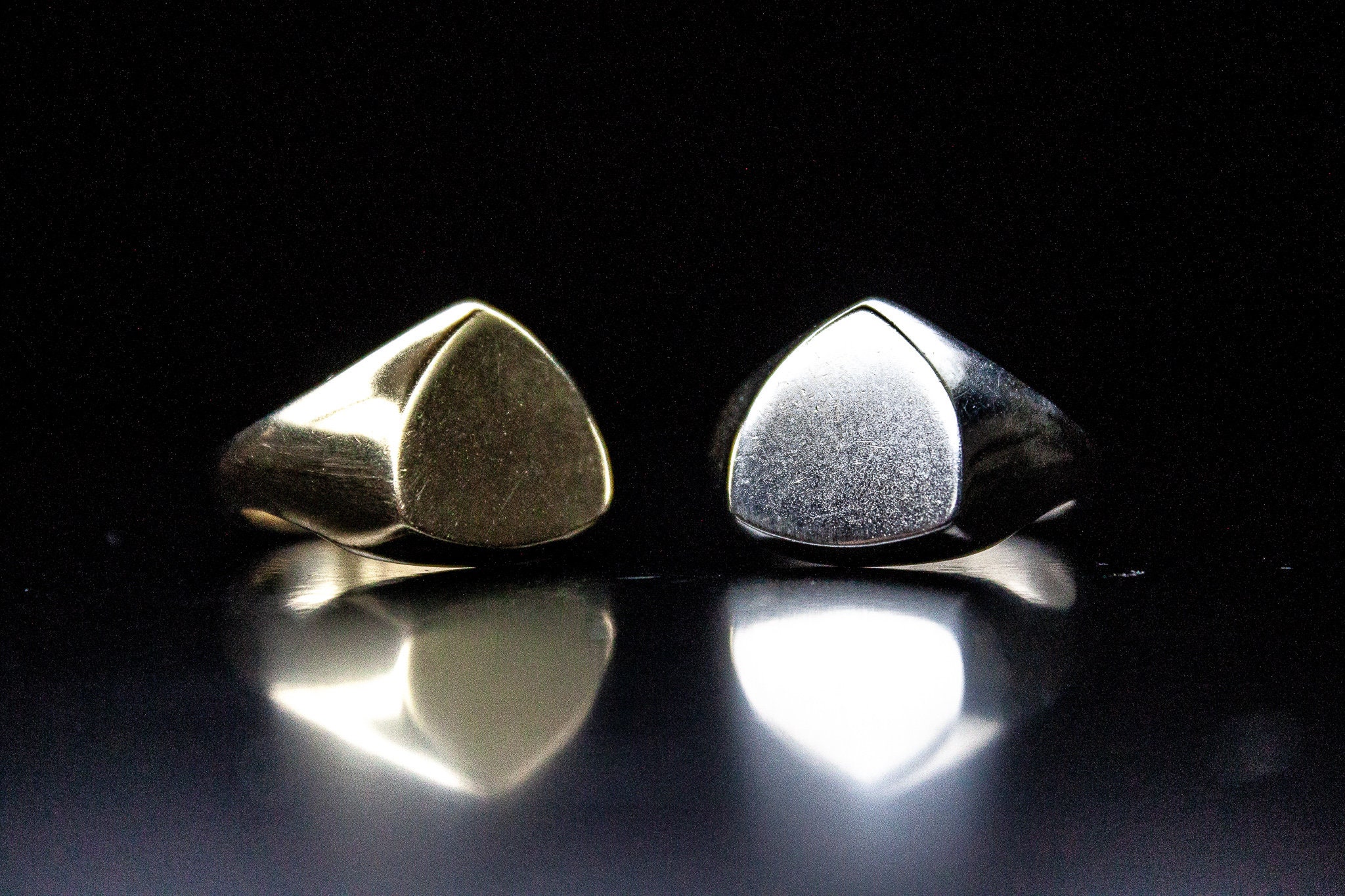 Mens Pinky Ringssignet Ring Made of Sterling Silverboyfriend | Etsy