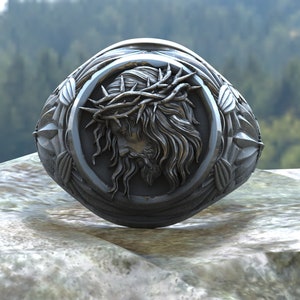 Jesus Christ Crown of Thorns Made of Sterling Silver - Etsy