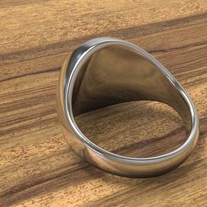 Signet Ring Nautical Anchor Ring Confortable and Strong - Etsy