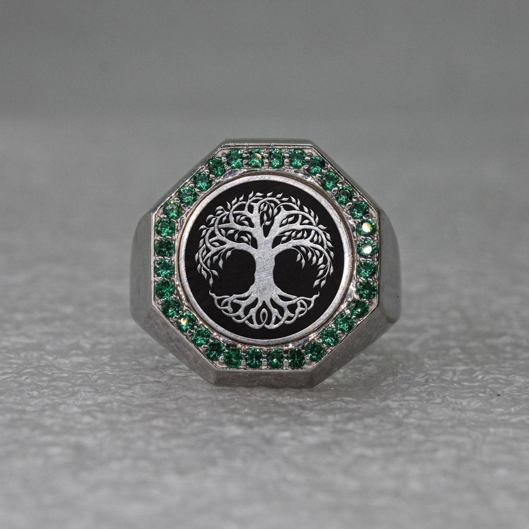 Tree of Knowledge in Silver, the Tree of Life in the Kabbalah is Also ...