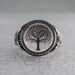 Tree of Knowledge Made of Sterling Silver the Nordic Tree of the Nine ...
