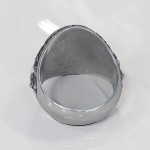 Saint Michael Silver Men Ring – Archangel Protection Jewelry and ...