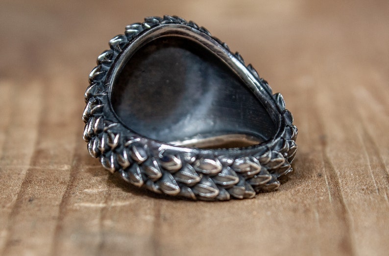Snake Ring, Reptile Skin,dragon Skin Ring Made of Sterling Silver ...
