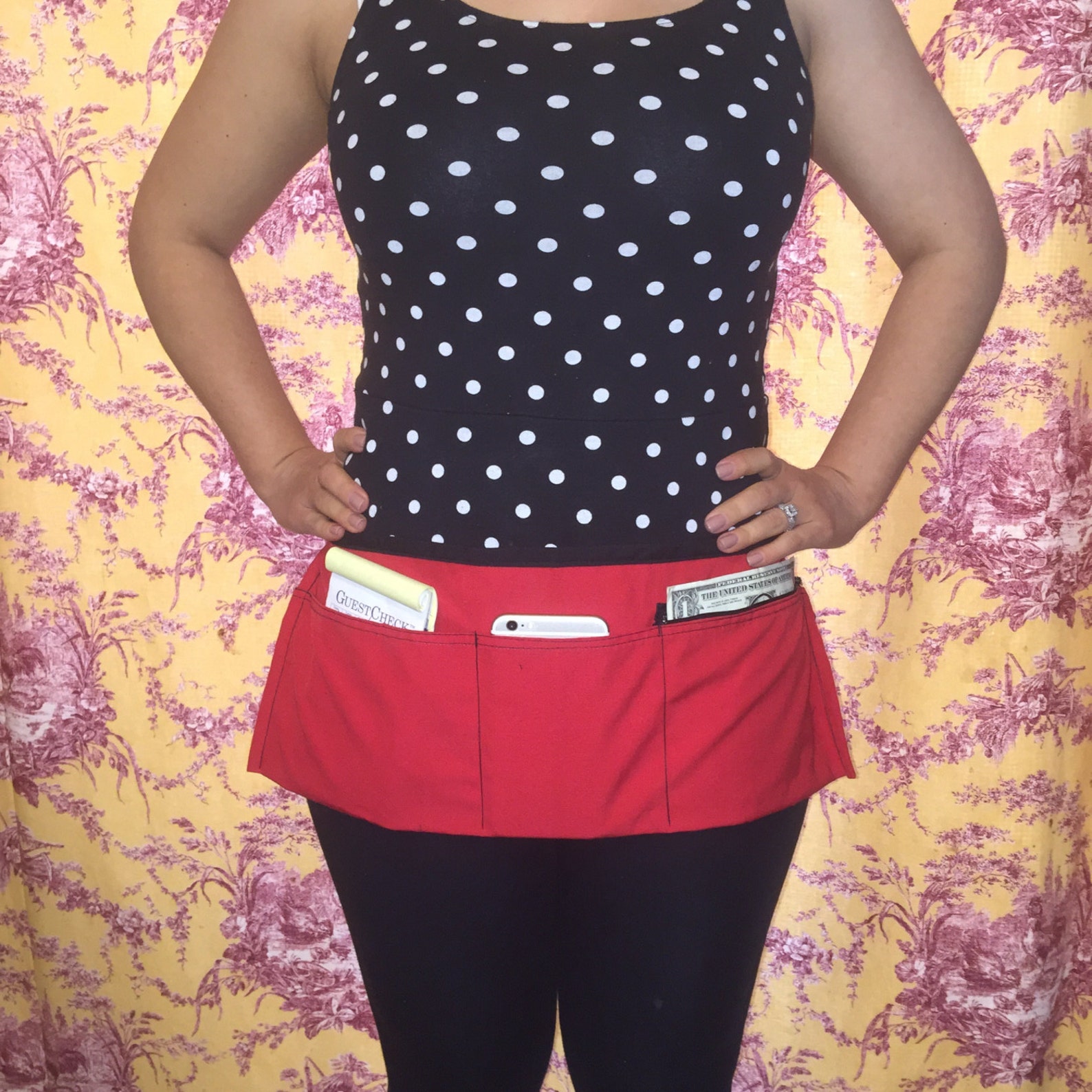 Cocktail Waitress Mini Apron - Etsy