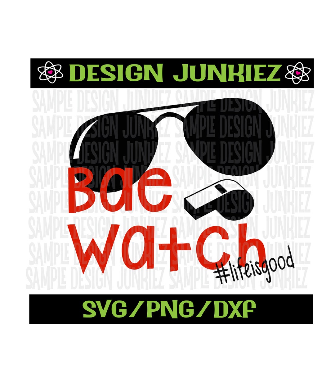 Bae Watch Life is Good SVG PNG Cut File - Etsy