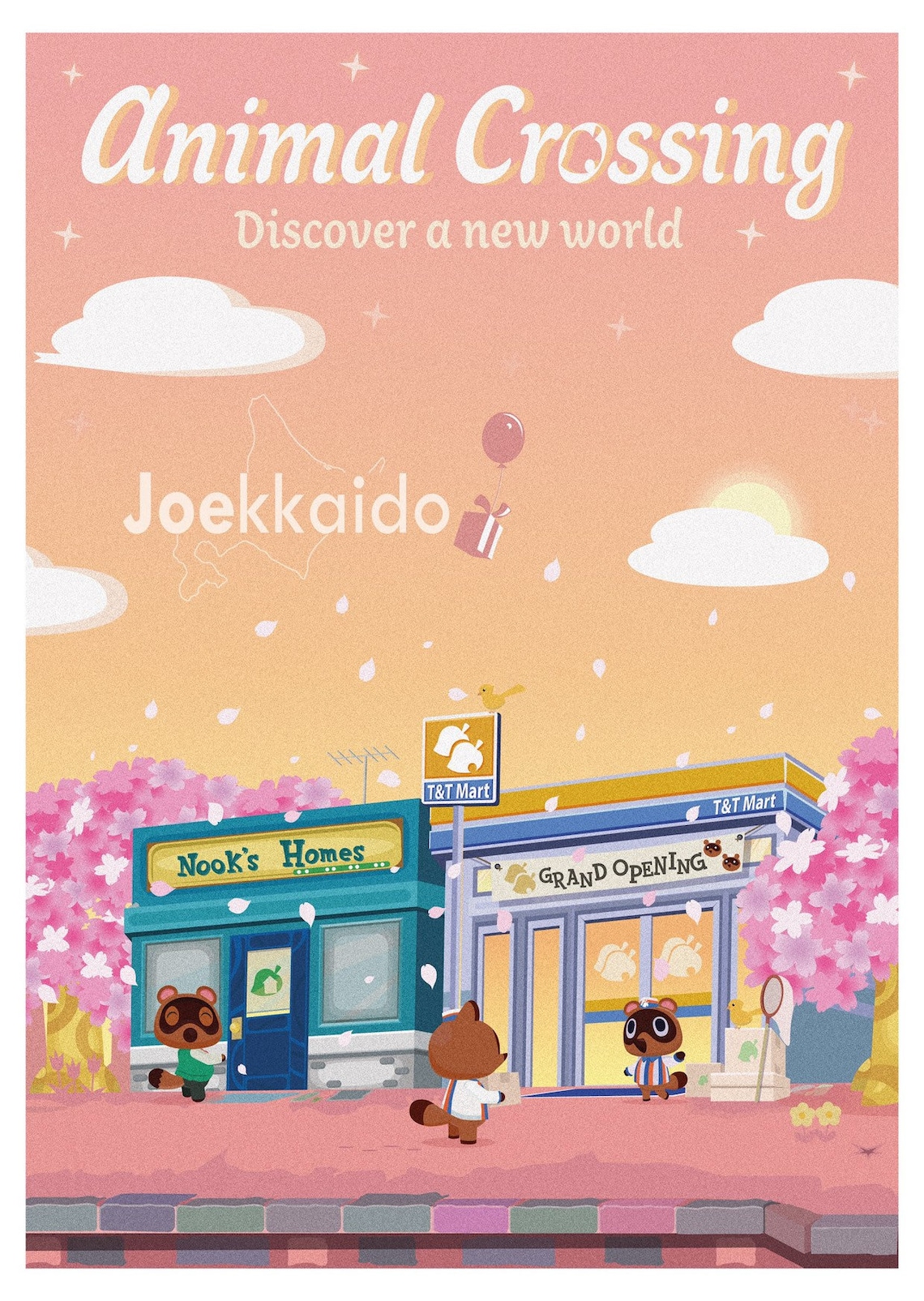 Animal Crossing Inspired A4 Art Prints - Etsy