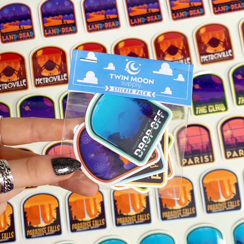 Pixar Sticker Pack Pixar Stickers Pixar Movie Sticker Pixar - Etsy