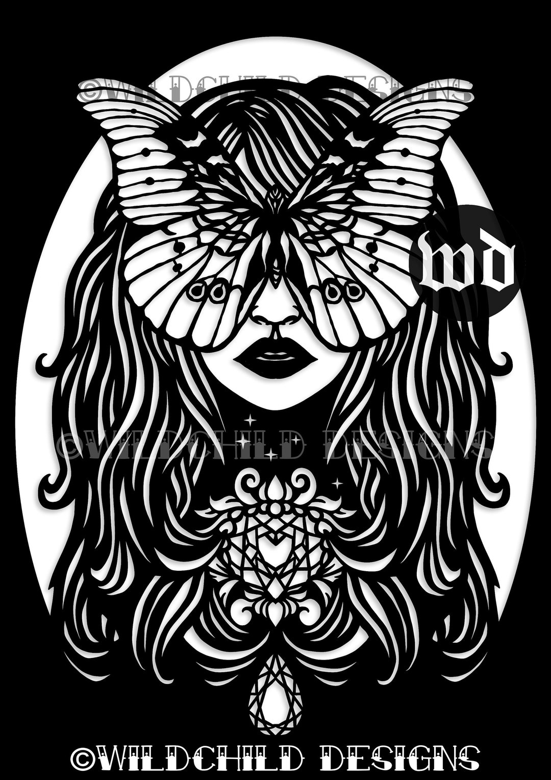 Papillon Papercutting Template, Vinyl Template, Svg, Jpeg, Personal Use ...