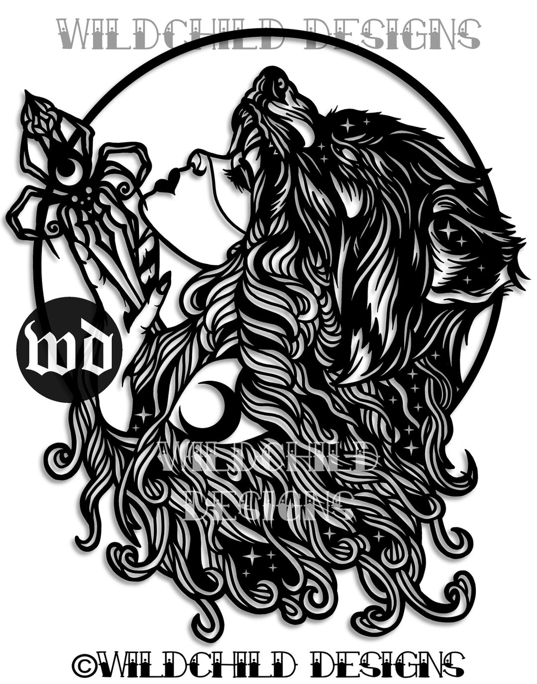 The Sacrifice Papercutting Template, Vinyl Template, SVG, JPEG ...
