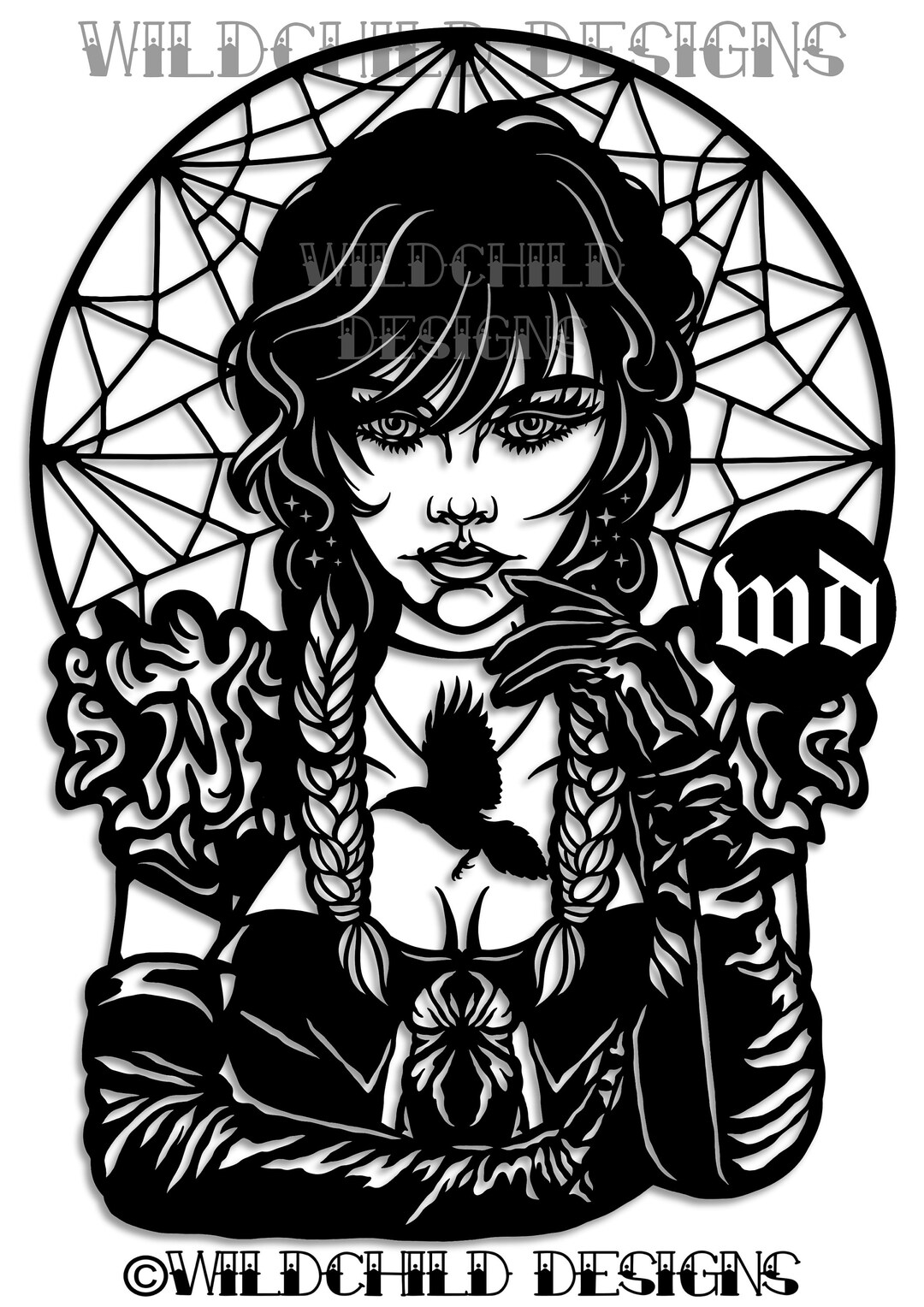 Samara Papercutting Template, Vinyl, SVG JPEG, Commercial Use, SVG File ...